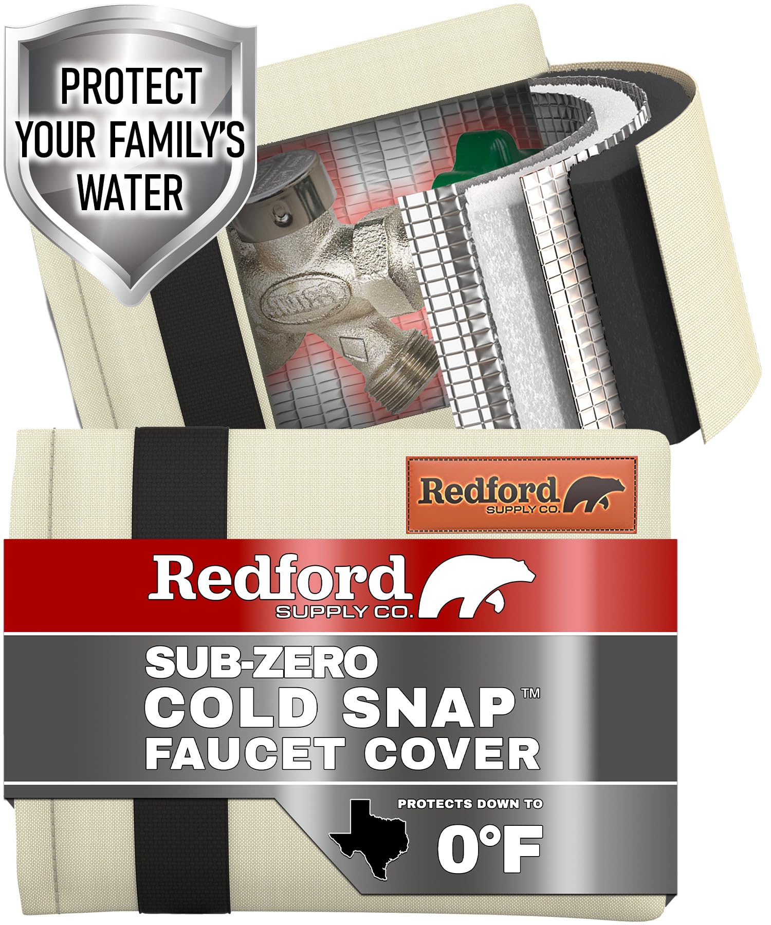 Small Faucet Cover – Redford Supply