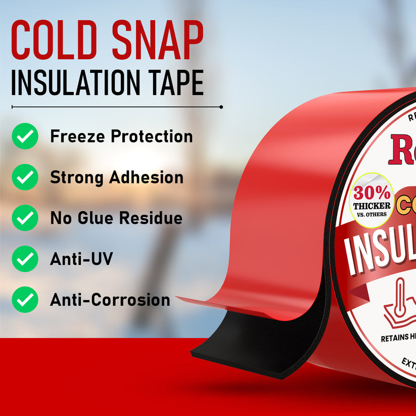 Cold Snap Pipe Insulation Tape – Redford Supply